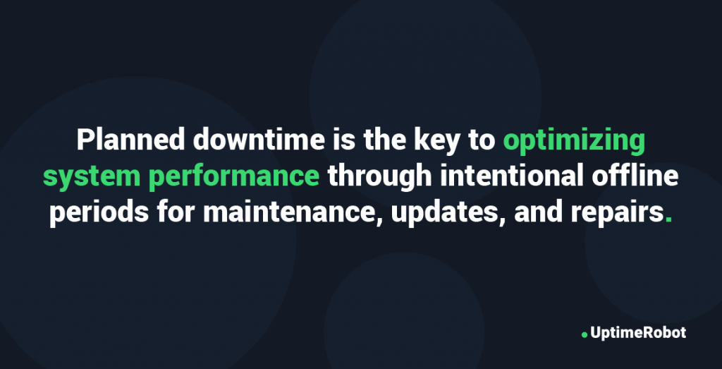 Embracing Planned Downtime: Why It's Crucial For Your Website's Health ...