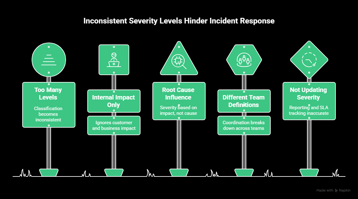 Severity Levels Explained (SEV1-SEV5)